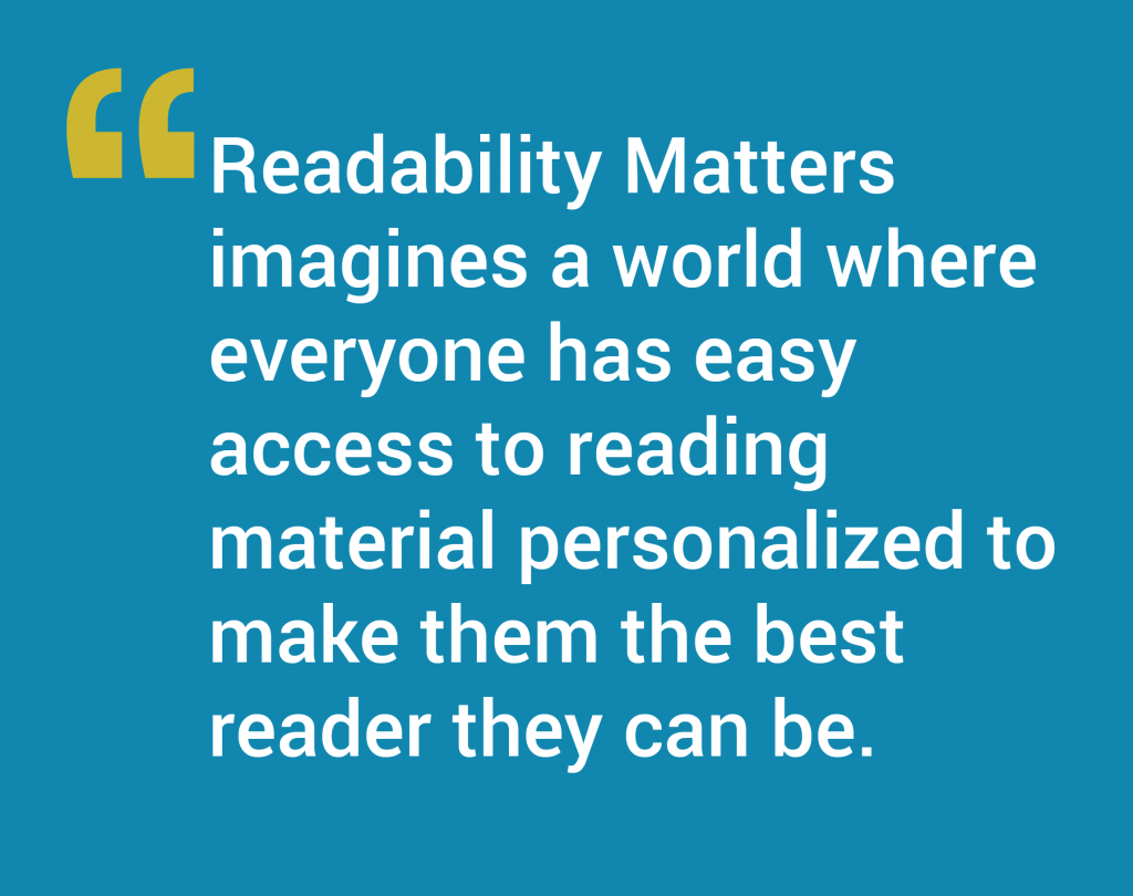 White Paper: Advancing the Reading Ecosystem | Readability Matters