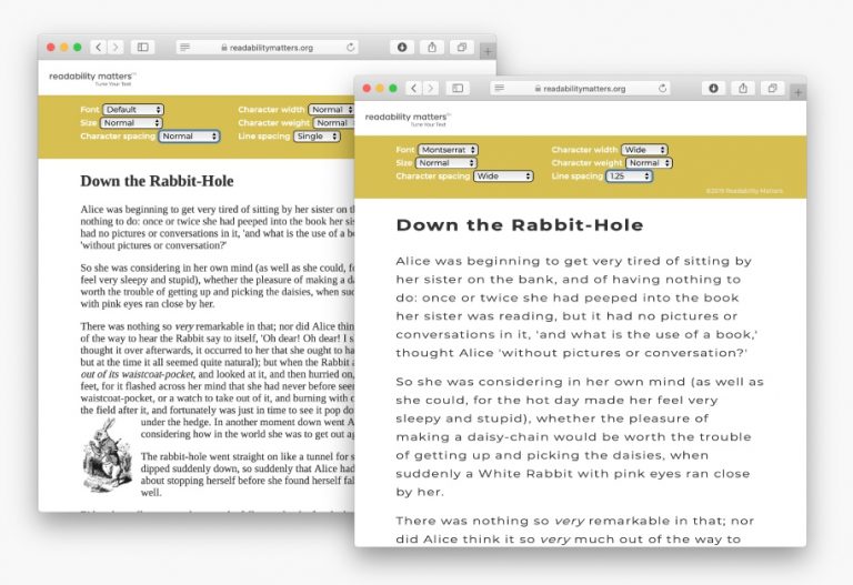The Readability Features Demo Sandbox | Readability Matters