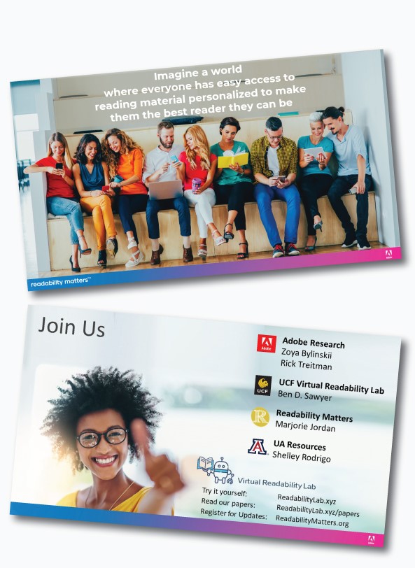 Readability Matters at the Adobe Education Leader’s Summit 2020