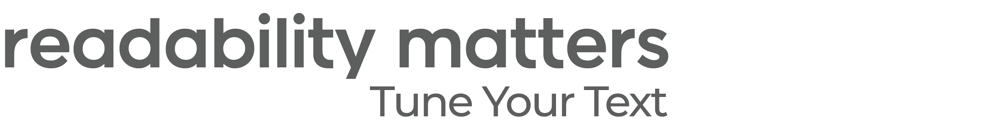 Readability Matters | Technology for Better Reading