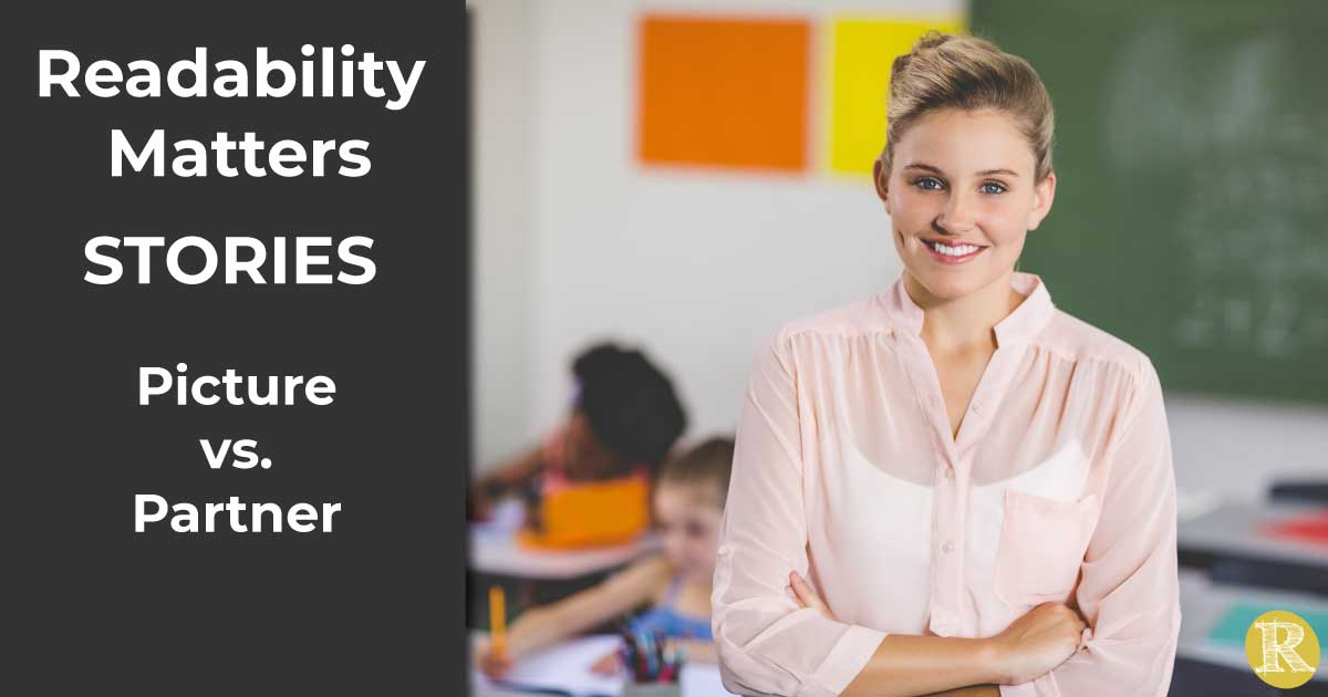 Readability Stories: Picture vs Partner | Readability Matters
