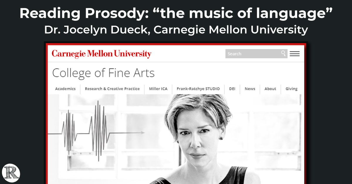 Reading Prosody, “the music of language” | Readability Matters