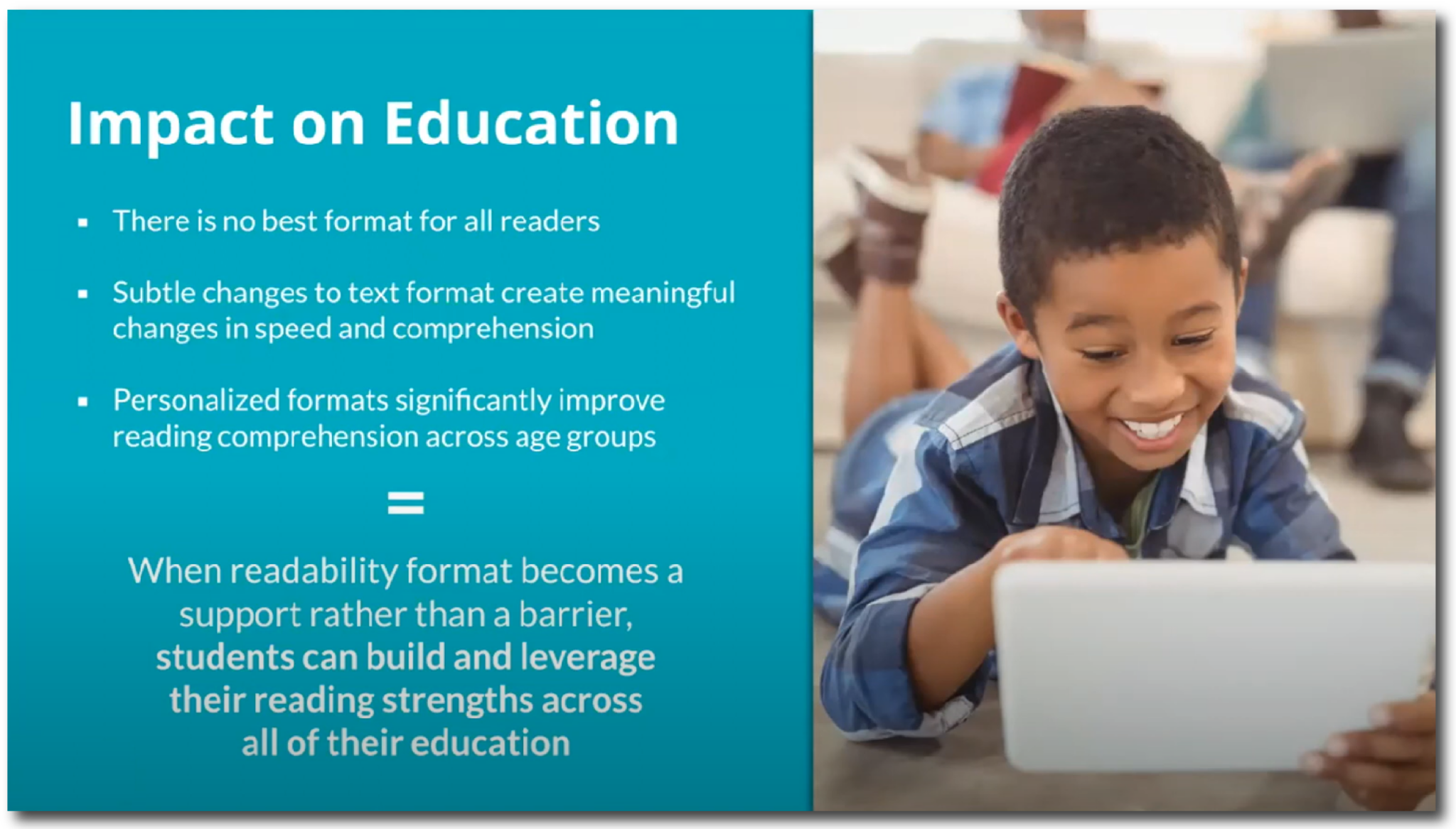 Impact: Better Readability in Education | Readability Matters