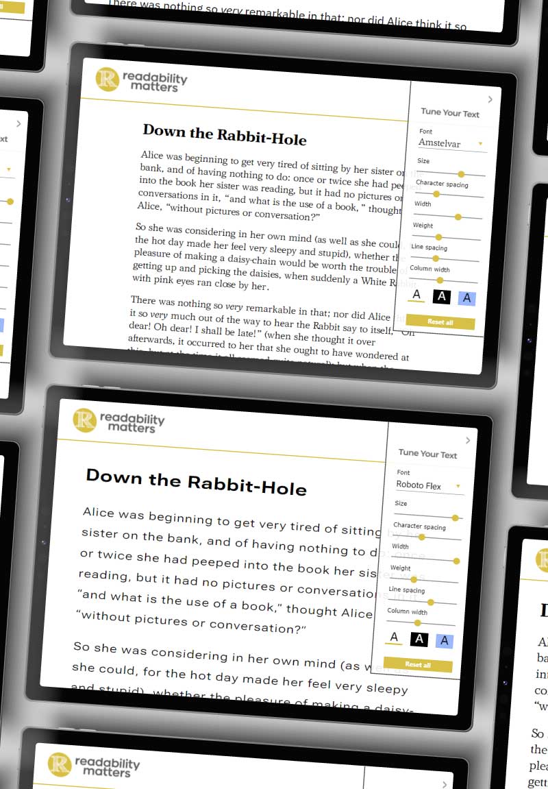 Readability Matters | Technology for Better Reading