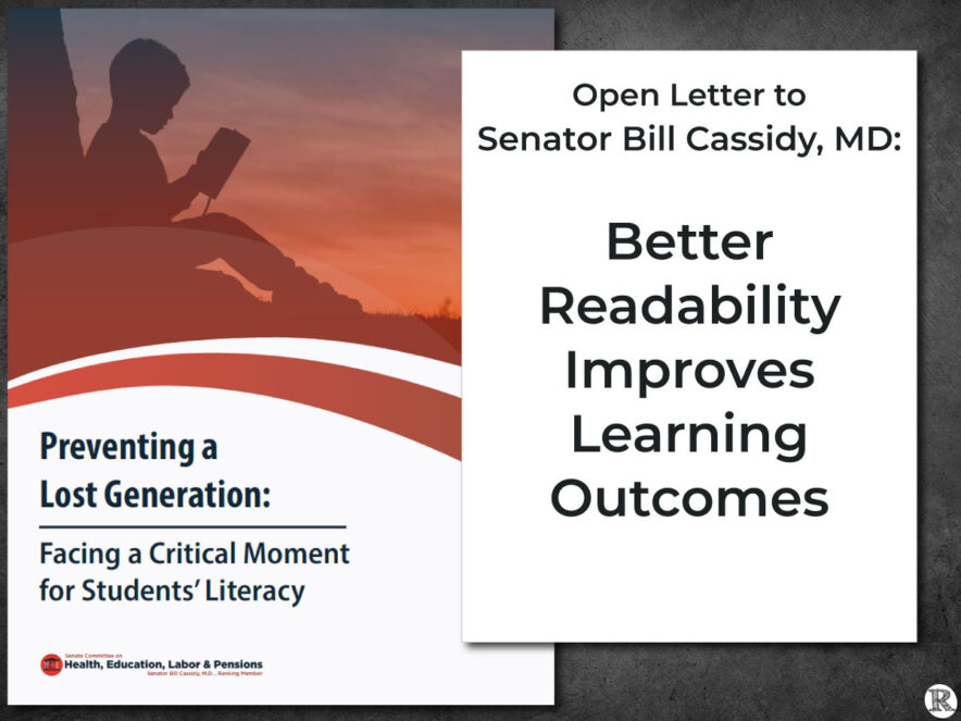 Readability Matters | Technology for Better Reading