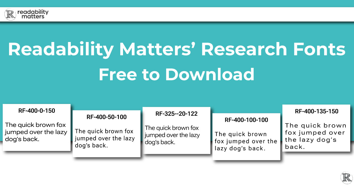 Free Fonts | Add Character Spacing and Width | Readability Matters
